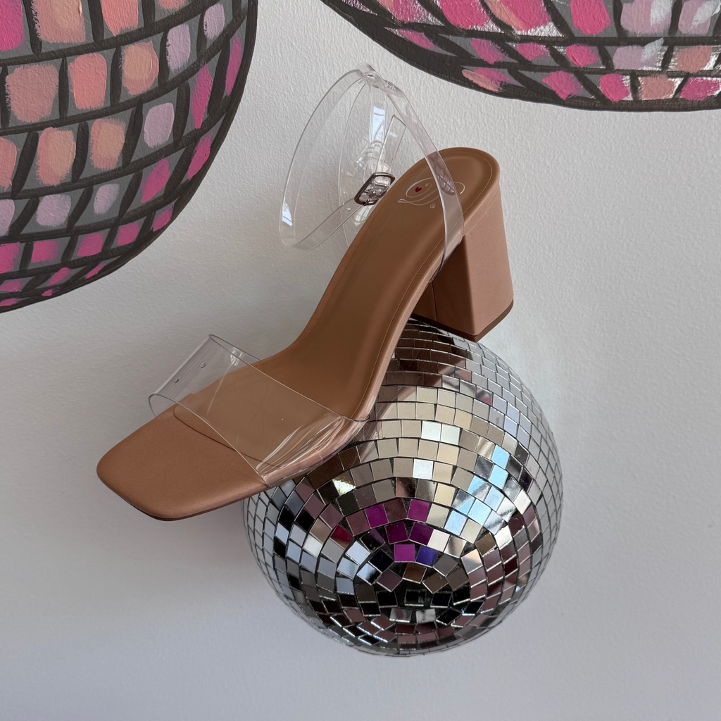 Crystal Clear Heels – Glamour Formals